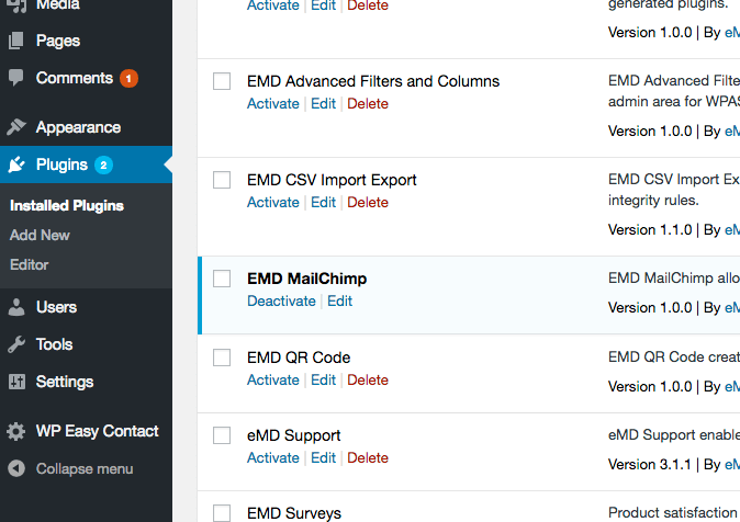 How can I install and uninstall emdplugins.com WordPress plugins? | EMD ... How can I install and uninstall emdplugins.com WordPress plugins? | EMD ...