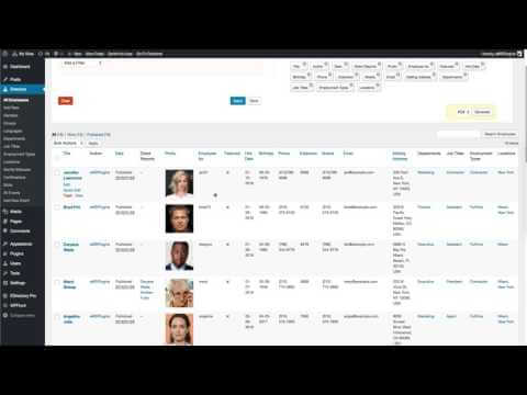 Drag and Drop employee records to set the display order | EMD Plugins Support